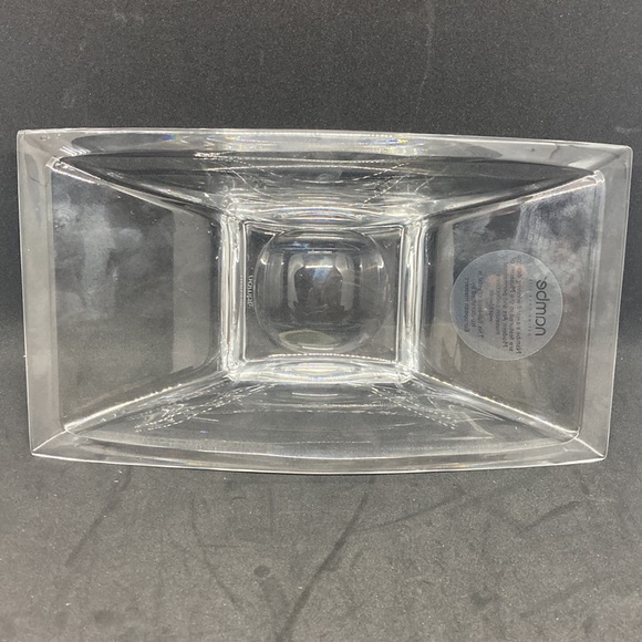 Nambe | Dining | Vintage Nambe Crystal Planar Rectangular Bowl | Poshmark